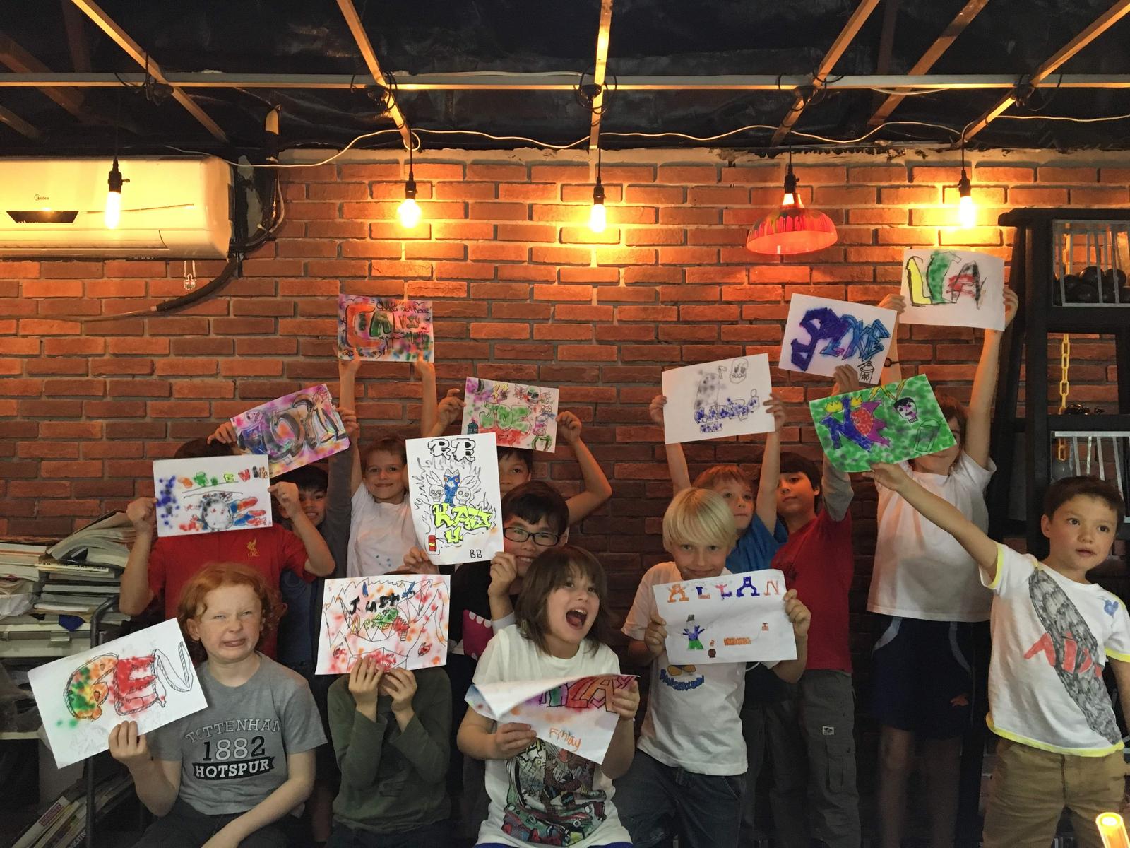 Pantone Graffiti Workshop - Perth Makers Market